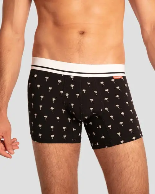 MOSMANN AUSTRALIA Ultra-soft Boxers - Black Dots