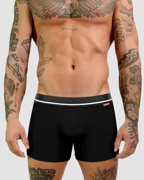 MOSMANN AUSTRALIA Ultra-soft Boxers - Black