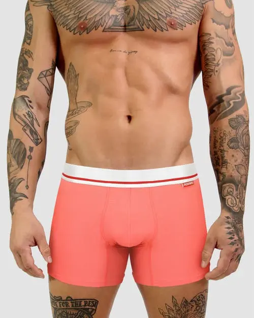 MOSMANN AUSTRALIA Ultra-soft Boxers - Coral