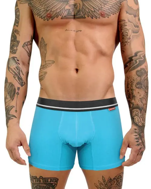 MOSMANN AUSTRALIA Ultra-soft Boxers - Light Blue
