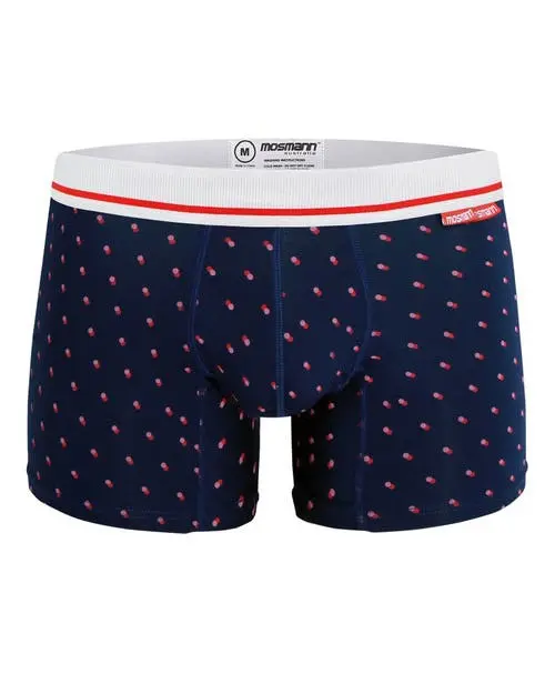 MOSMANN AUSTRALIA Ultra-soft Boxers - Navy