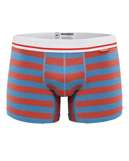 MOSMANN AUSTRALIA Ultra-soft Boxers - Red Multi