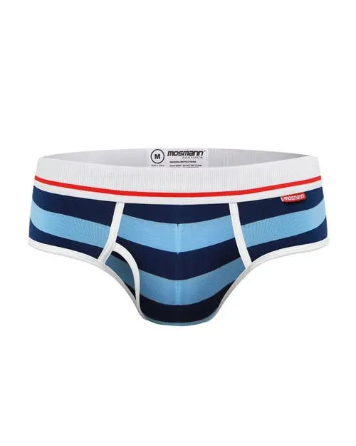 MOSMANN AUSTRALIA Briefs - Blue Stripes