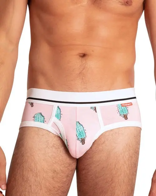 MOSMANN AUSTRALIA Briefs - Pink Print