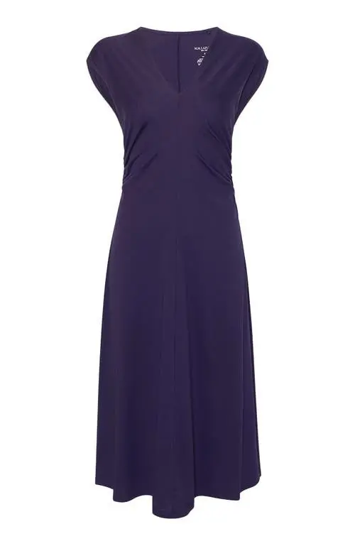 M.M.LAFLEUR Marina Ruched Midi Dress
