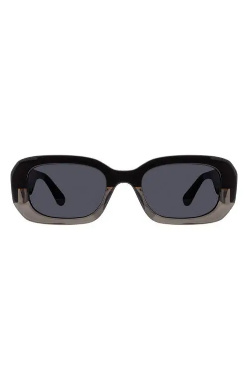 STUART WEITZMAN 51mm Rectangular Sunglasses - Black