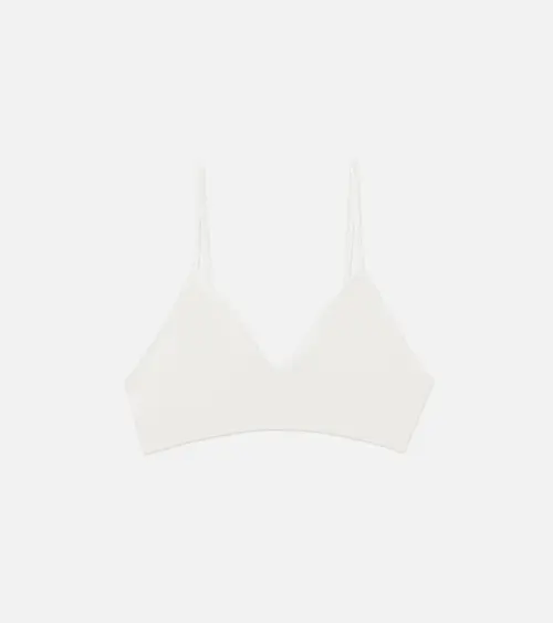 LDMA Low Show V Bralette - Cream