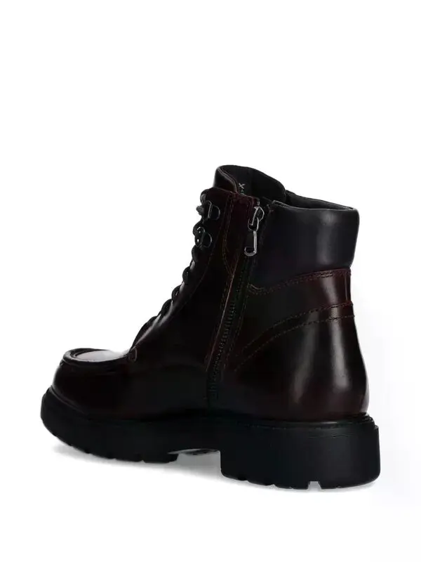 Geox Leather Lace-up Boots