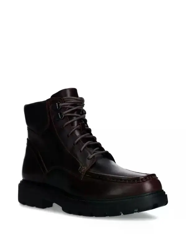 Geox Leather Lace-up Boots