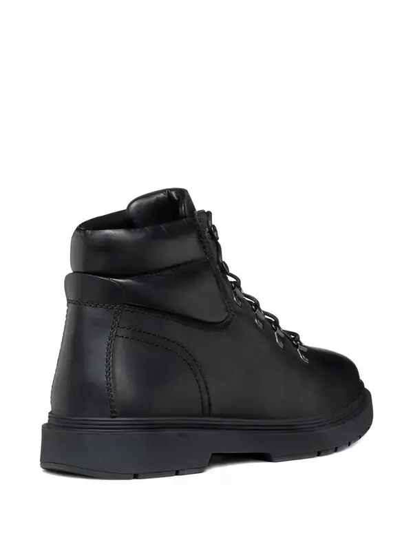 Geox Lace-up Leather Boots