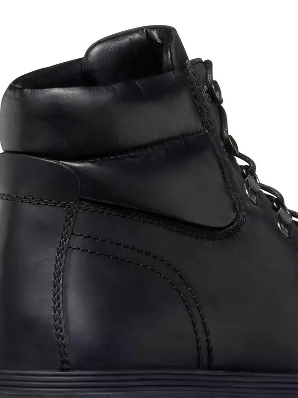 Geox Lace-up Leather Boots