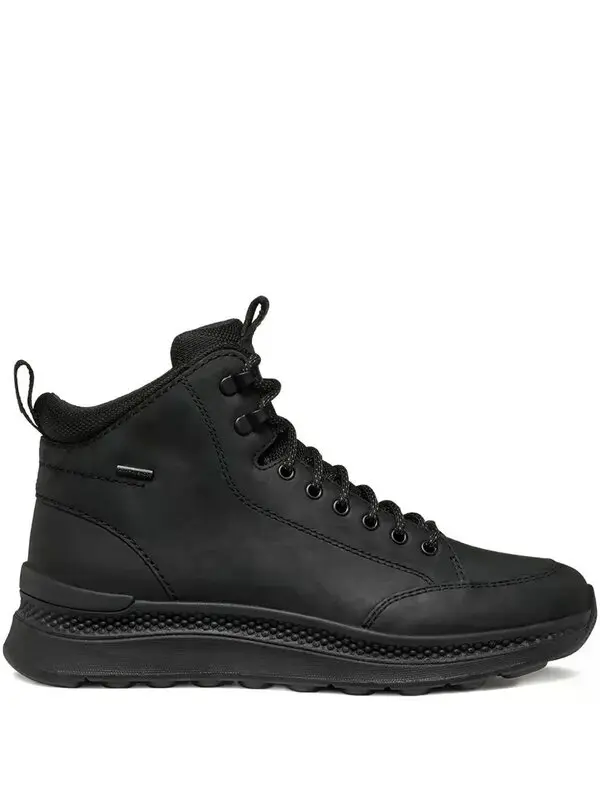 Geox Lace-up Leather Boots