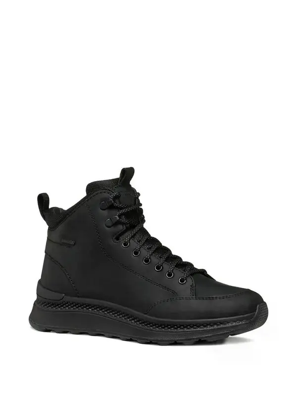 Geox Lace-up Leather Boots