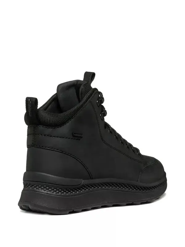 Geox Lace-up Leather Boots