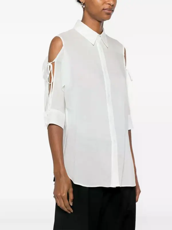Yohji Yamamoto Cut-out Shirt
