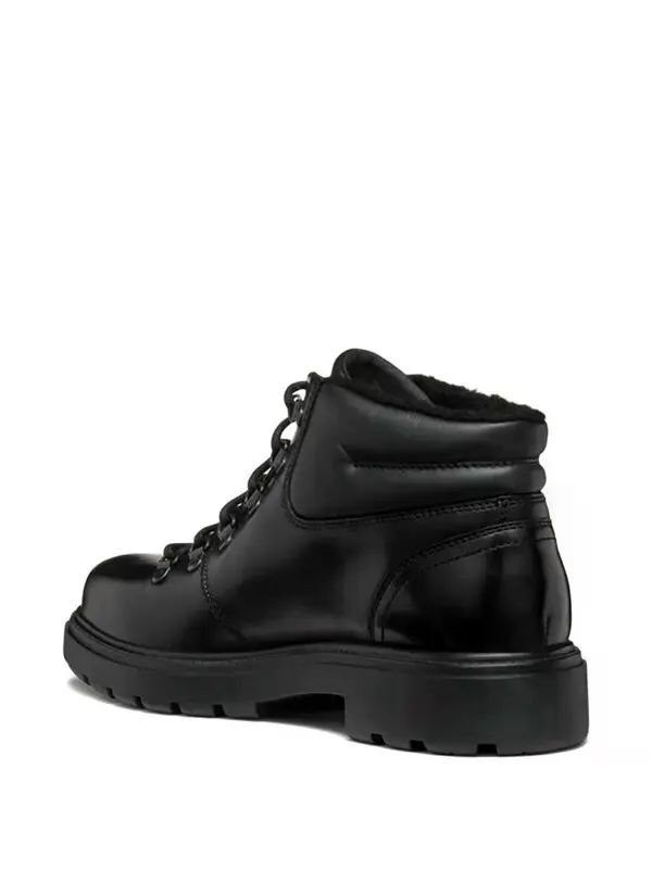 Geox Lace-up Leather Boots