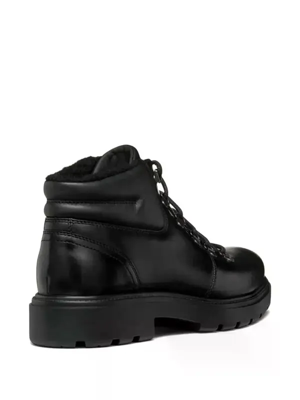 Geox Lace-up Leather Boots