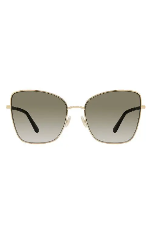 STUART WEITZMAN Butterfly Sunglasses - Gold Havana