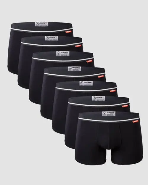 MOSMANN AUSTRALIA 7-pack Boxers - Black
