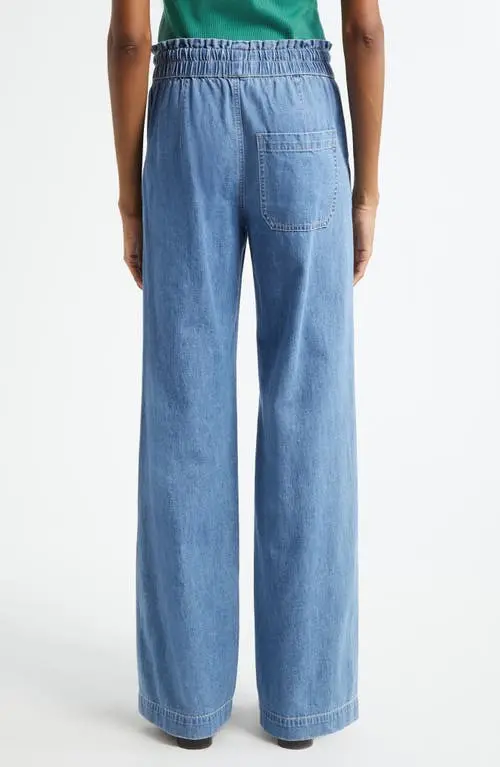Veronica Beard Dunford Drawstring Jeans