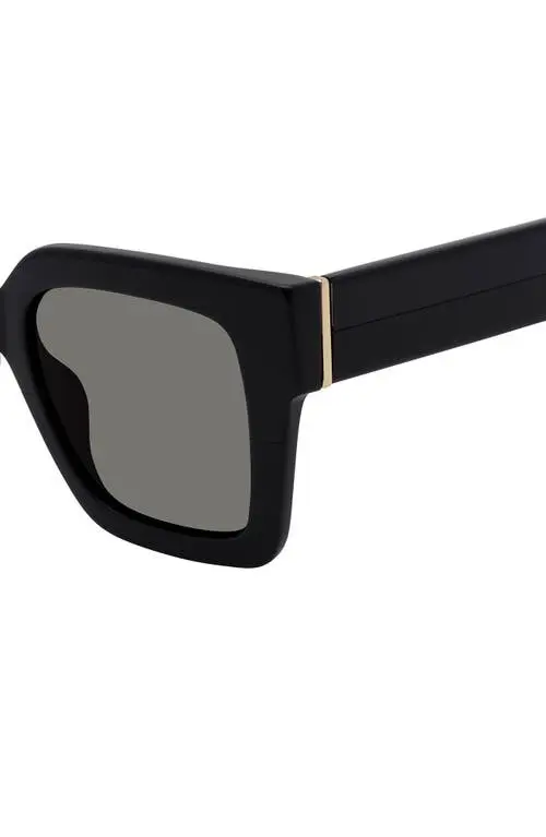 STUART WEITZMAN 51mm Polarized Square Sunglasses