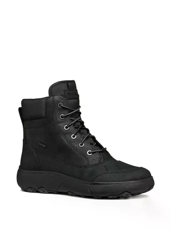Geox Lace-up Leather Boots