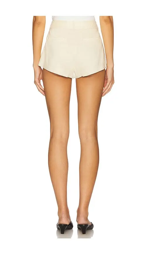EAVES Ilya Tailored Micro Short - Natural