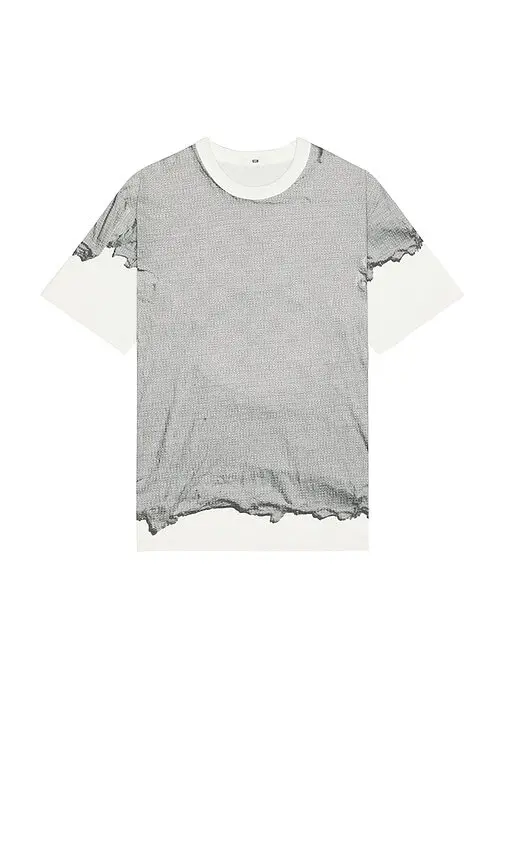 Neuw Digital Vintage Tee In Grey