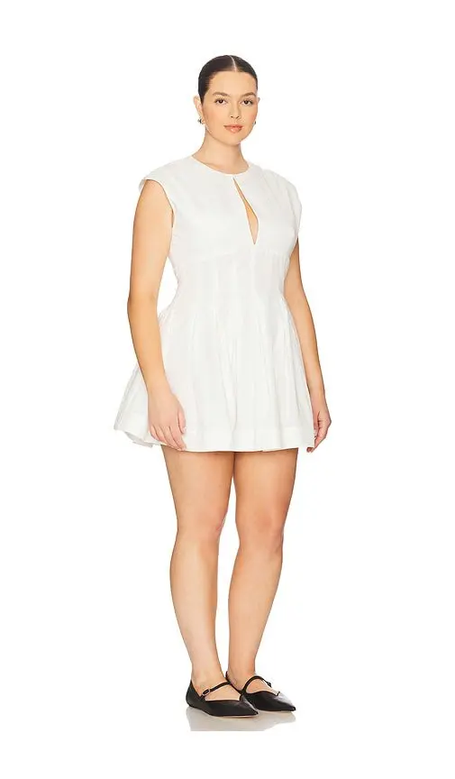 L'academie Akiri Mini Dress With Keyhole Neckline