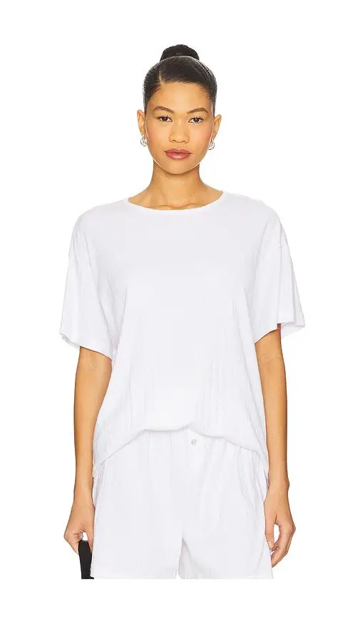 Donni. Pointelle Oversized Tee