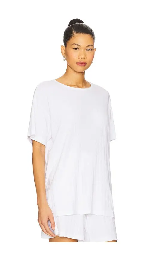 Donni. Pointelle Oversized Tee
