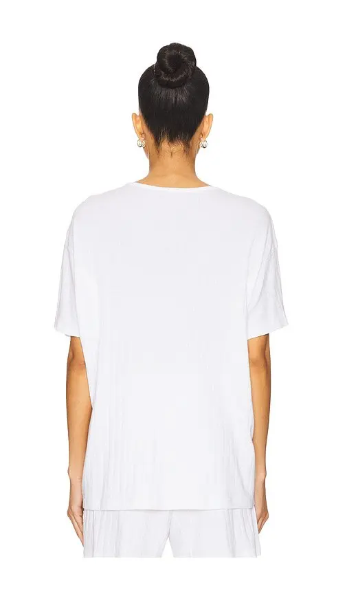 Donni. Pointelle Oversized Tee