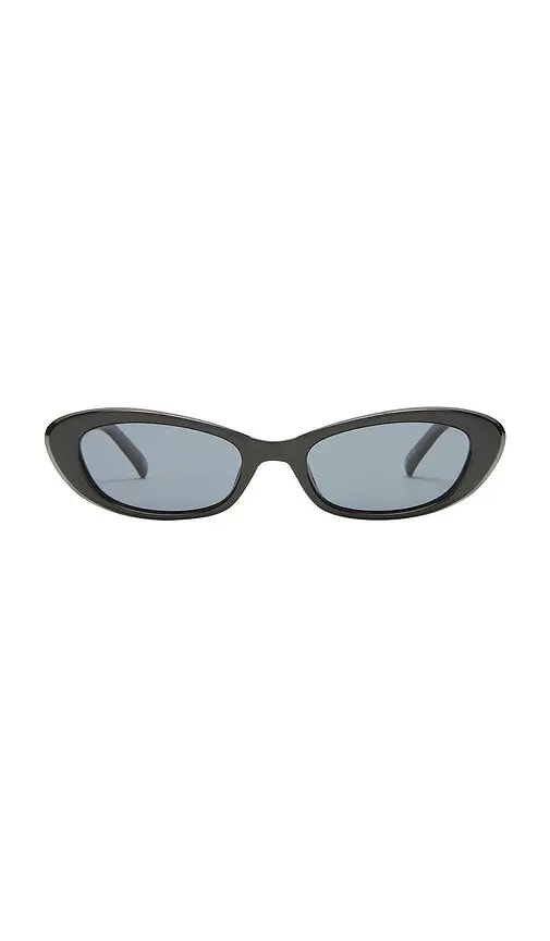 Le Specs The Whisperer Sunglasses - Black & Smoke Mono Polarized