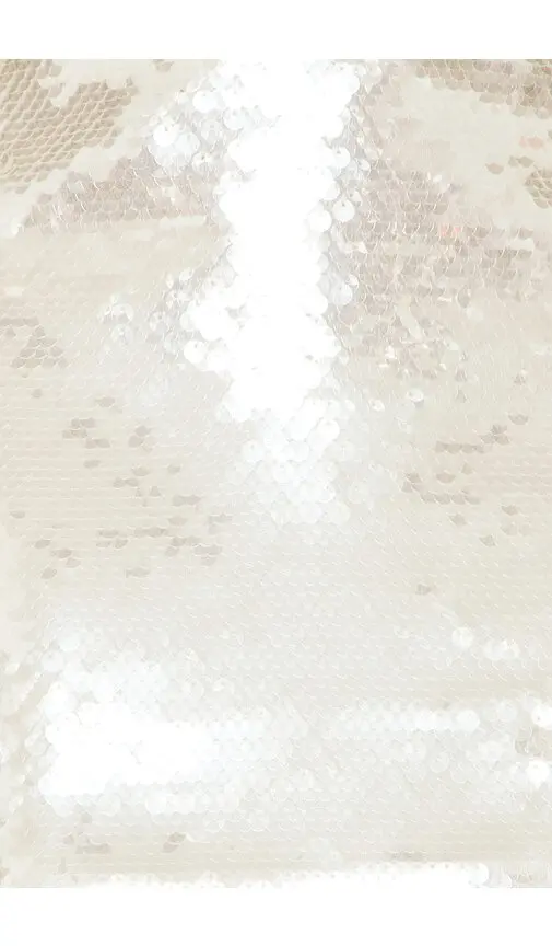 Retrofete Alondra Sequin Dress - Silver Ice