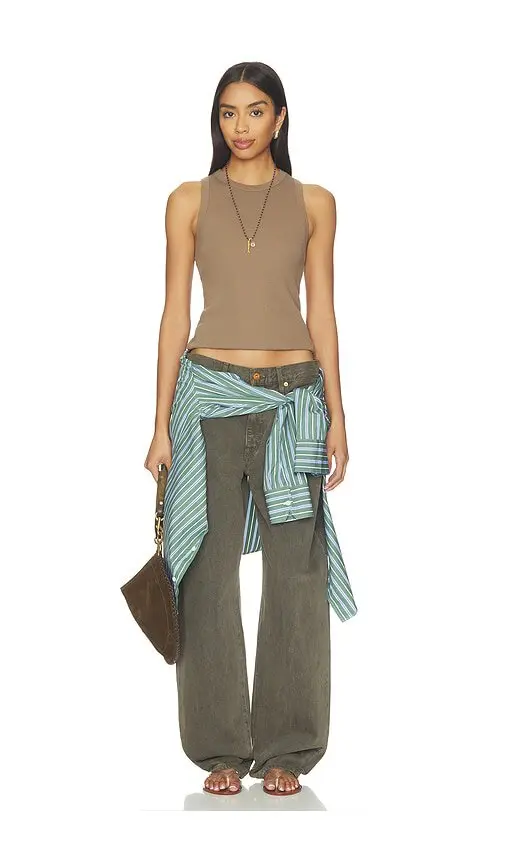 Sold Out NYC The Not So Basic Tank - Stone