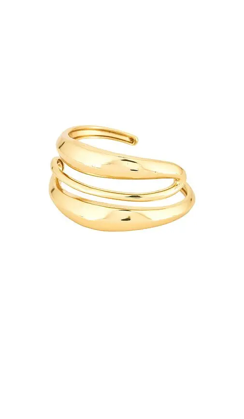 EPIFENE Abstract Arm Cuff - Gold