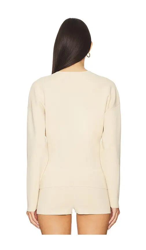 EAVES Janith Cardigan - Ivory