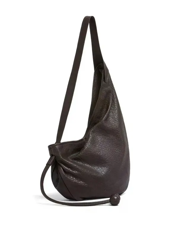 Marni Grained Leather Shoulder Bag
