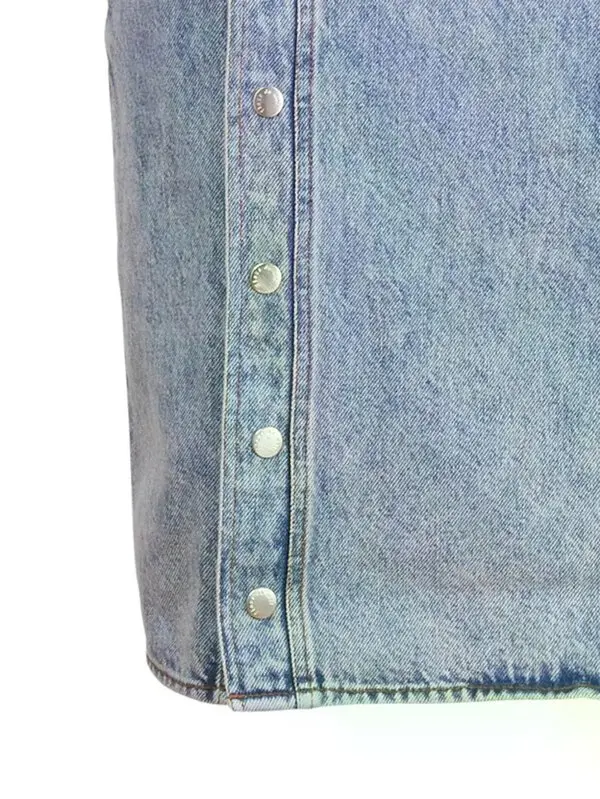 FLEUR DU MAL Denim Mini Dress