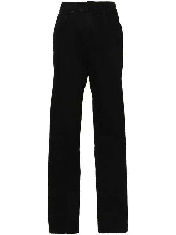 MUGLER Spiral Tapered Jeans