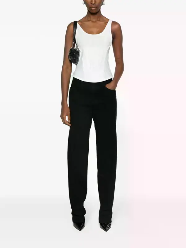 MUGLER Spiral Tapered Jeans