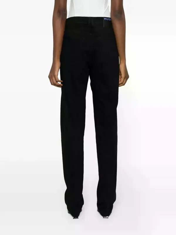 MUGLER Spiral Tapered Jeans