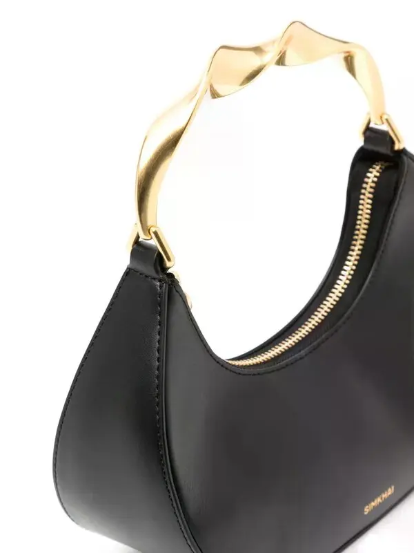 Simkhai Nixi Leather Tote Bag - Black