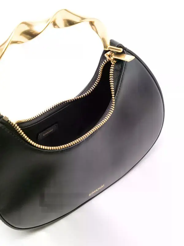Simkhai Nixi Leather Tote Bag - Black