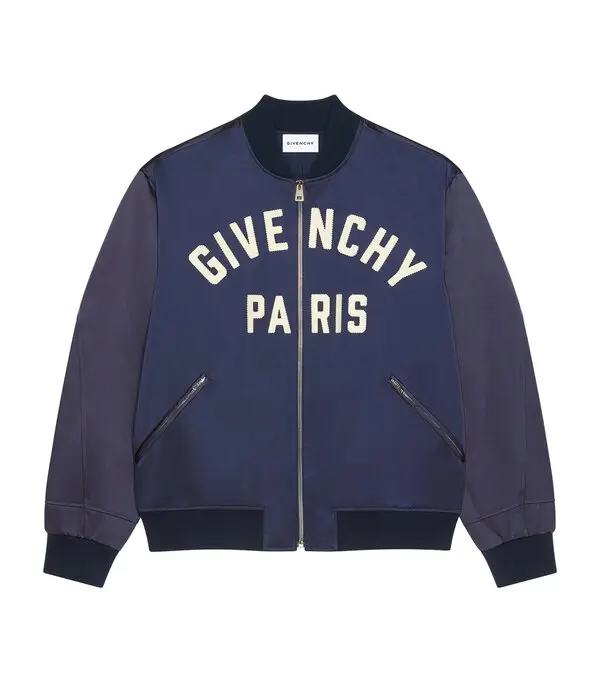 Givenchy Satin Bomber Jacket