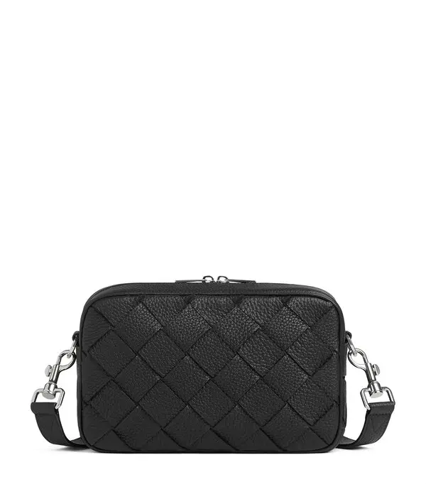 Bottega Veneta Small Intrecciato Camera Bag - Grey