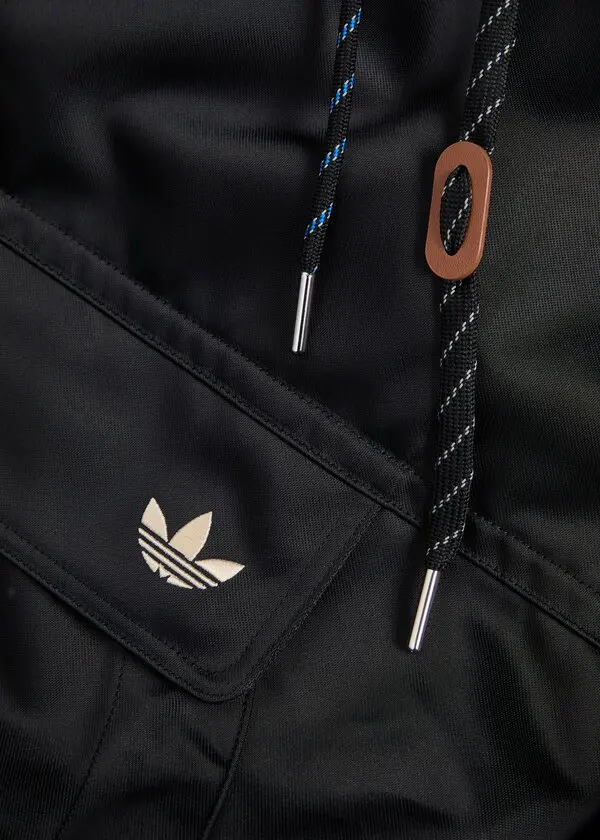 WALES BONNER Adidas X Hooded Satin Jacket
