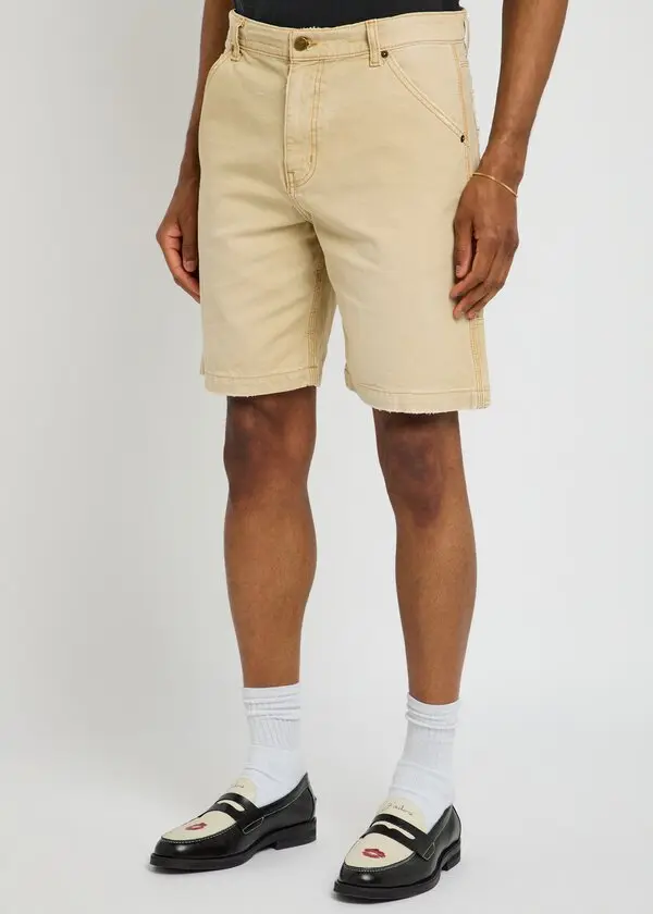 CHERRY LOS ANGELES Carpenter Canvas Shorts