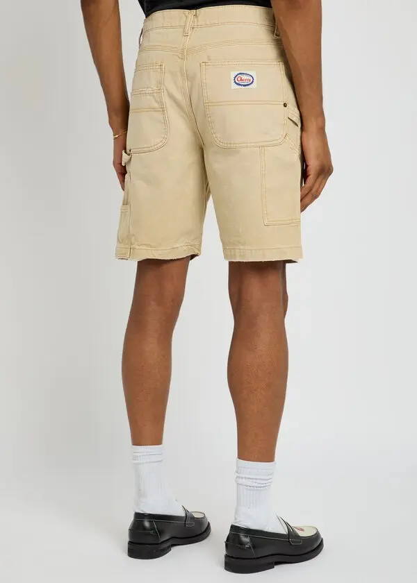 CHERRY LOS ANGELES Carpenter Canvas Shorts
