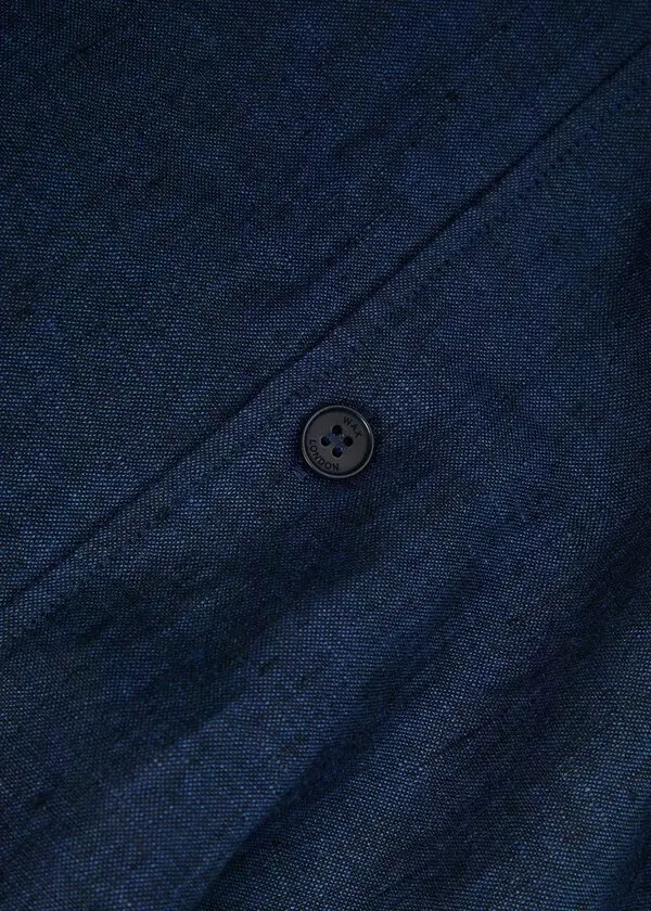 WAX LONDON Bartlett Linen Shirt